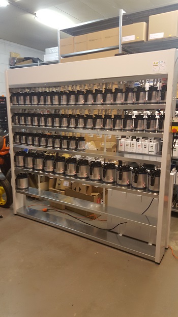 Verfmengmachine voor autolak geïnstalleerd - Mercurius Paint