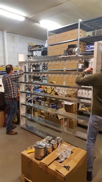 Verfmengmachine voor autolak geïnstalleerd - Mercurius Paint