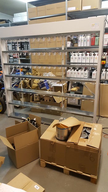 Verfmengmachine voor autolak geïnstalleerd - Mercurius Paint