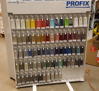 Verfmengmachine voor autolak geïnstalleerd - Mercurius Paint